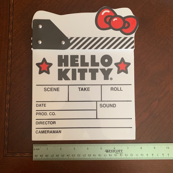 Hello Kitty | Wall Decor | Hello Kitty Movie Clapboard | Poshmark